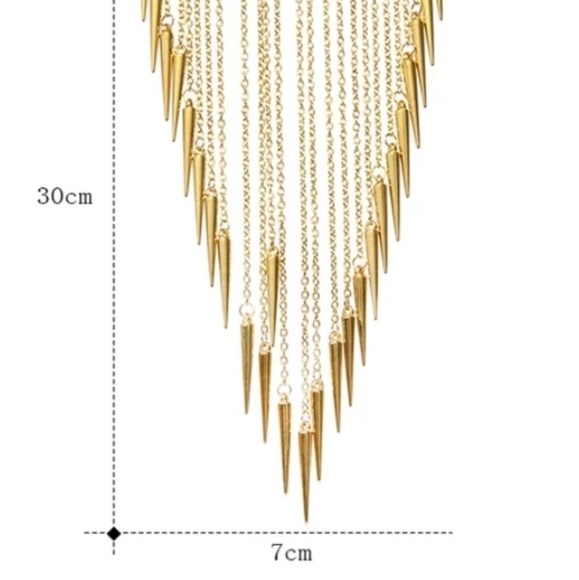 shineland | Jewelry | Collar Fashion Rivet Pendant Necklace | Poshmark